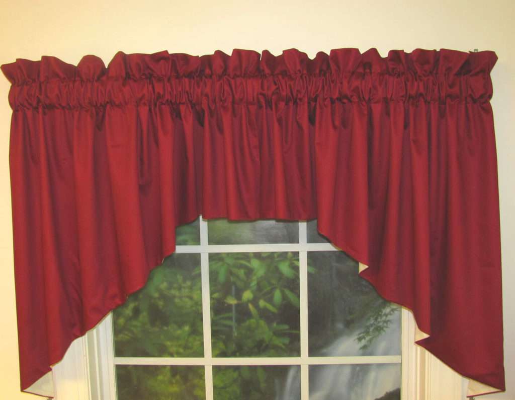 Solid-Colored & Patterned Swag Window Toppers Online | The Curtain Shop