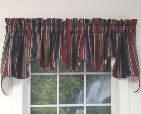 Solid-Colored & Patterned Swag Window Toppers Online | The Curtain Shop